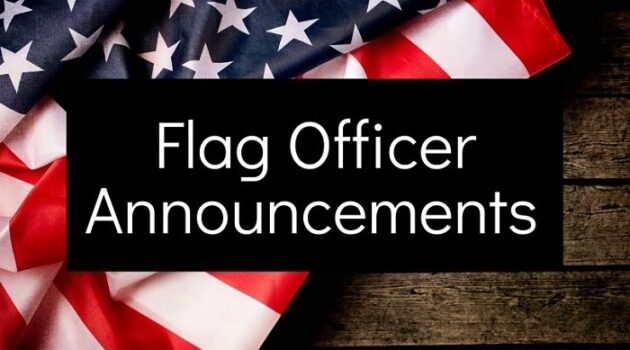 Flag Officer Announcements 2021 - Officer Assignments